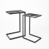 Studio A Home Nudge Nesting Table (Gunmetal - Large) - GV-7.91665 | Modern Furniture Canada