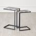 Studio A Home Nudge Nesting Table (Gunmetal - Large) - GV-7.91665 | Modern Furniture Canada