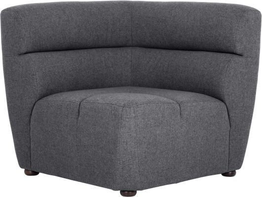 Sunpan Cornell Modular - Polo Club Kohl Grey (Corner Chair) - 103504 ...