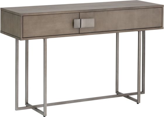 SUNPAN Jade Console Table (Antique Silver - Ash Grey) - DISC-SP-104642 | Modern Furniture Canada