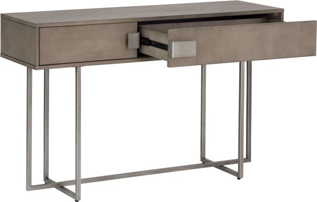 SUNPAN Jade Console Table (Antique Silver - Ash Grey) - DISC-SP-104642 ...